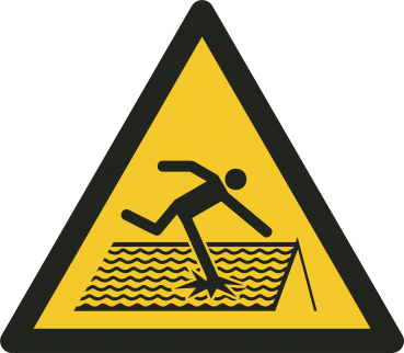 Global-Stickers.com - Warnzeichen W036 nach DIN ISO 7010 - 150mm