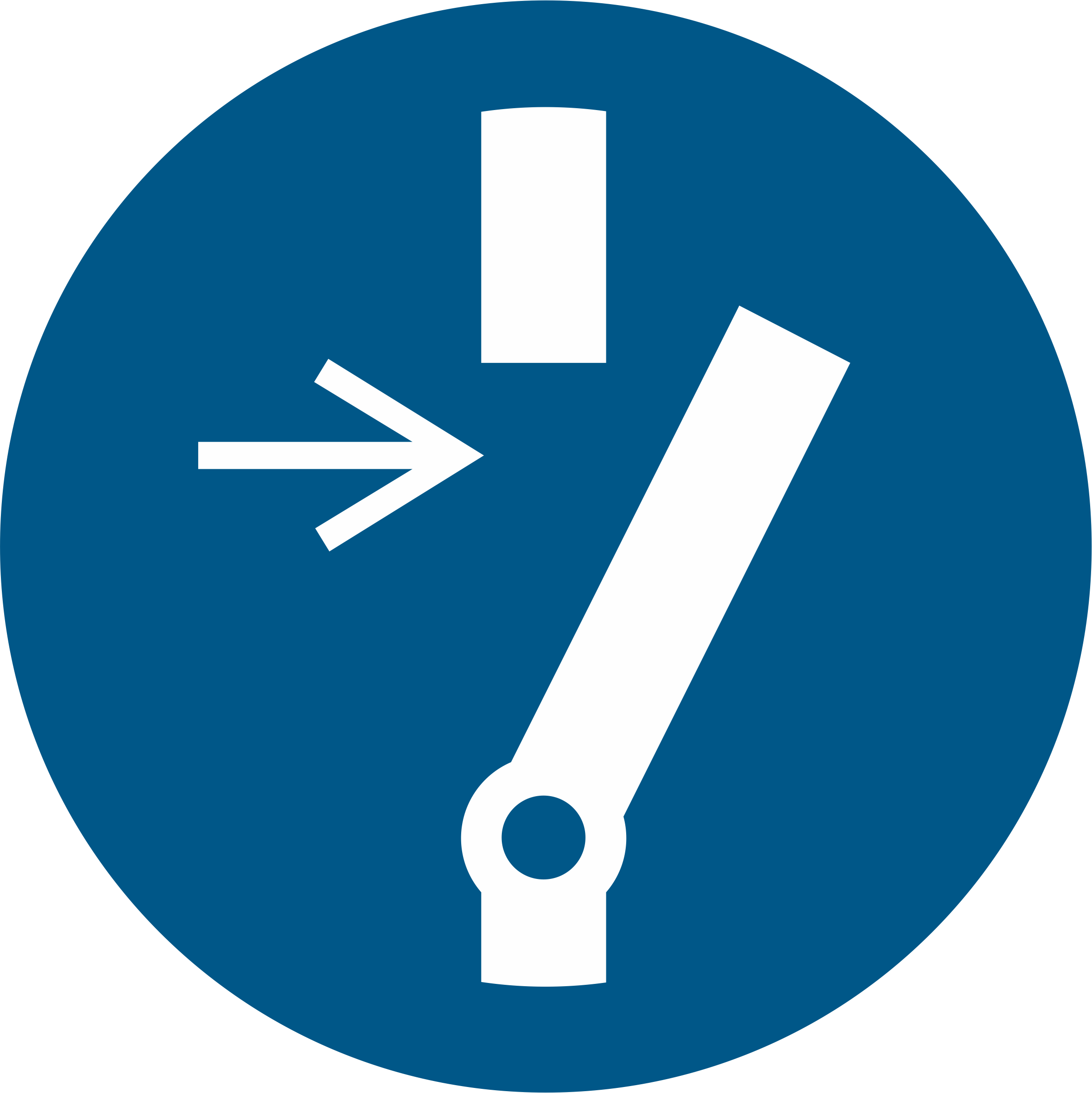 Global-Stickers.com - Gebotszeichen M021 nach DIN ISO 7010 - 600mm